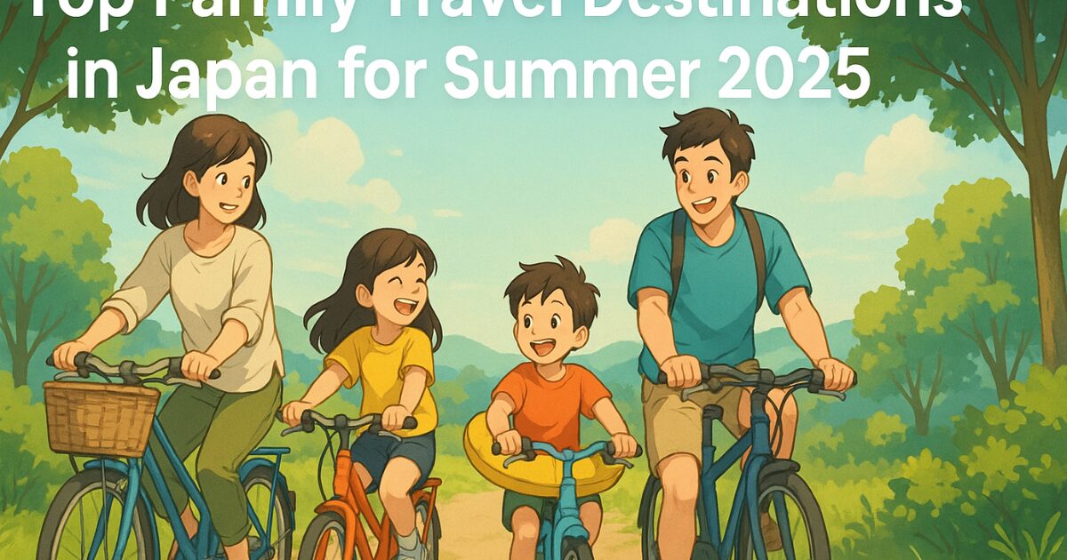 Where to Take the Family This Summer? Top 10 Japan Destinations for 2025