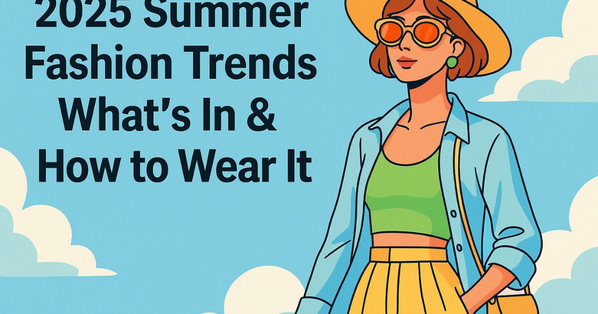 2025 Summer Fashion Trends: Colors, Cuts & Genderless Style You Need to ...