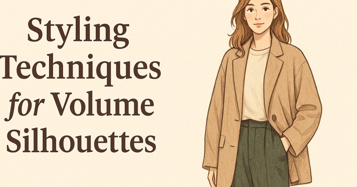How to Style Volume Silhouettes Without Looking Overwhelmed